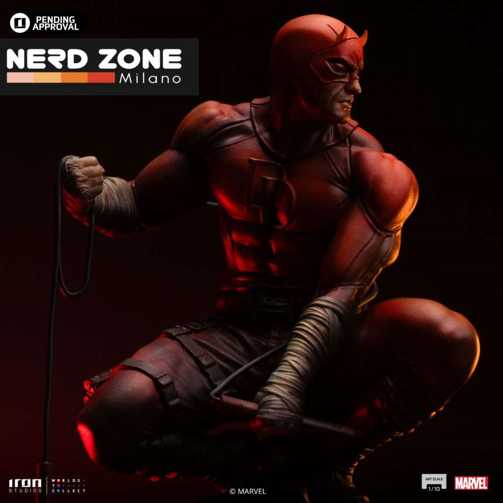 IRON STUDIOS - Daredevil unleashed 1/10 statue – NERD ZONE Milano