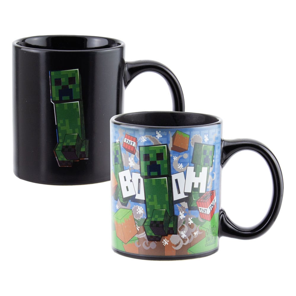 PRE ORDINE - Minecraft Heat Change Mug Creeper – NERD ZONE Milano