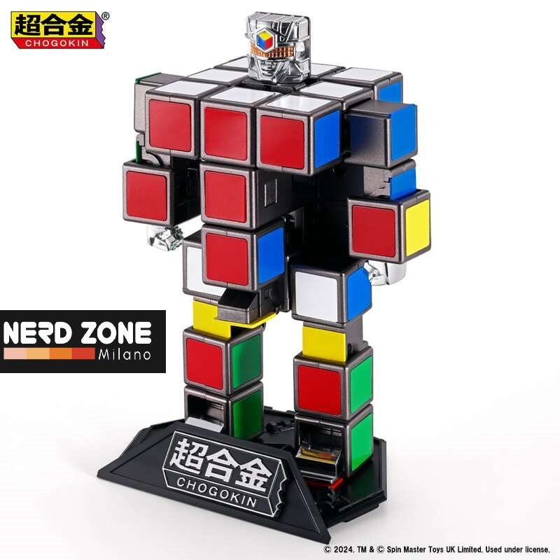 BANDAI - CHOGOKIN Rubik Cube Robo Chogokin – NERD ZONE Milano