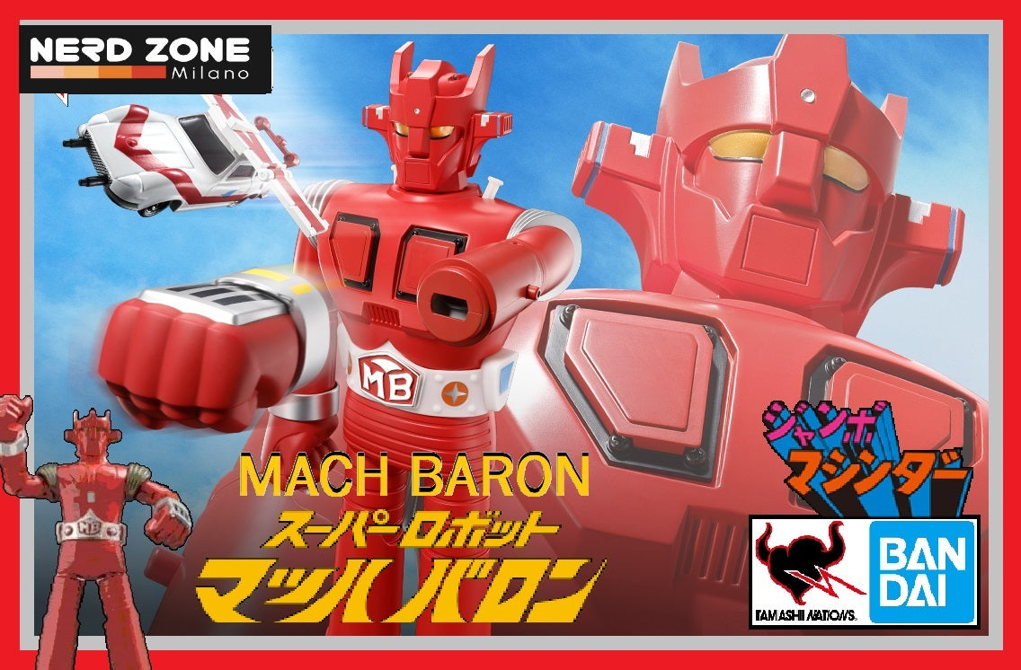 BANDAI - Super Robot Jumbo Machineder Mach Baron – NERD ZONE Milano