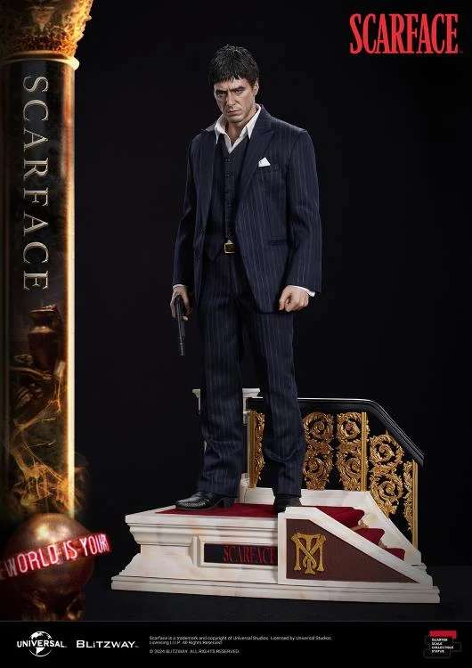 BLITZWAY - SCARFACE - Scarface 1/4 Superb Scale Statue – NERD ZONE Milano