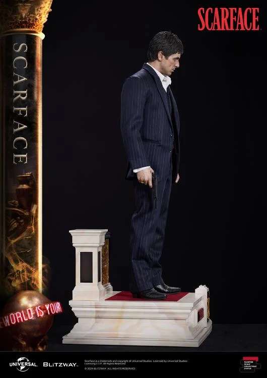 BLITZWAY - SCARFACE - Scarface 1/4 Superb Scale Statue – NERD ZONE Milano