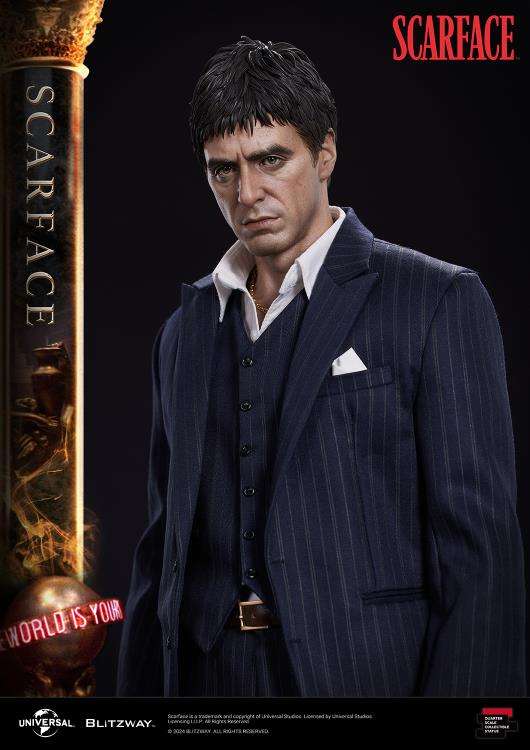 BLITZWAY - SCARFACE - Scarface 1/4 Superb Scale Statue – NERD ZONE Milano