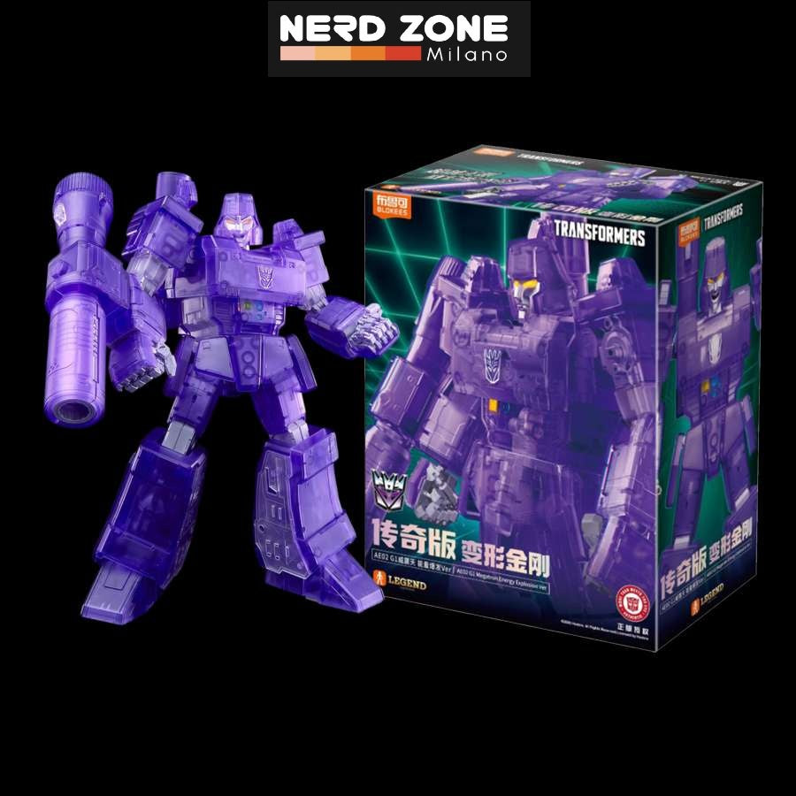 PRE ORDINE BLOKEES - Transformers Megatron Energy Explosion Ber G1 Act ...