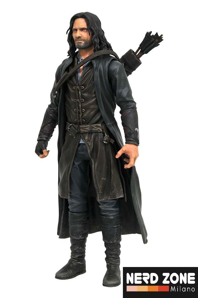DIAMOND SELECT - Lord Of The Rings Series 1 - Aragorn Action Figure 15 ...