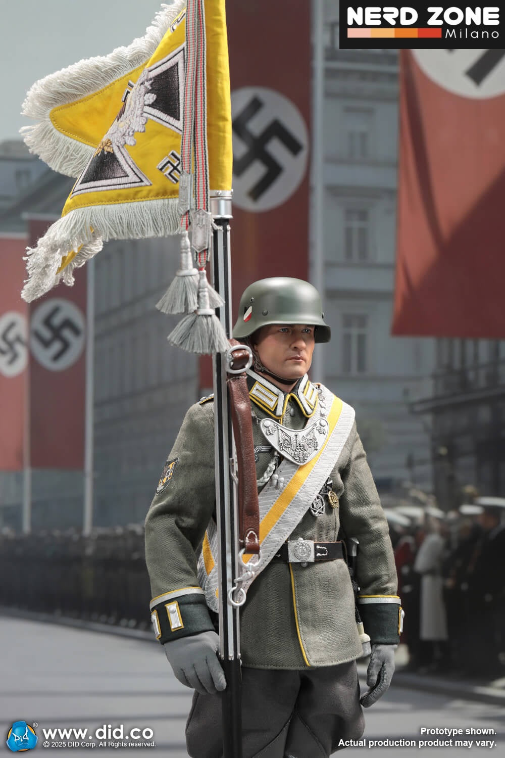 PRE ORDER - DID/3R- D80193 1/6 WWII German Cavalry Standard-Bearer – A ...