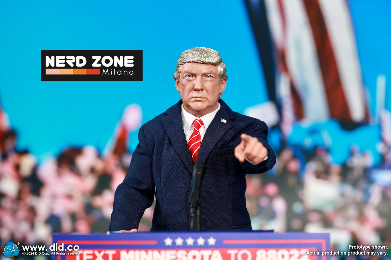 DID - AP024 1/6 47th President – Donald Trump – NERD ZONE Milano