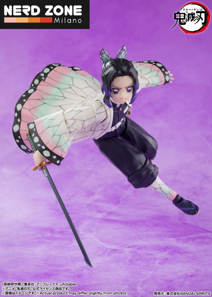 BANDAI - S.H. FIGUARTS - Demon Slayer Shinobu Kocho Shf – NERD ZONE Milano