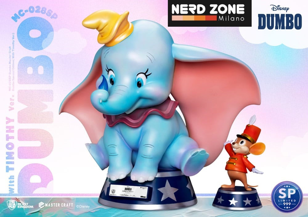 BEAST KINGDOM - Dumbo Master Craft Statue Dumbo Special Edition (With ...