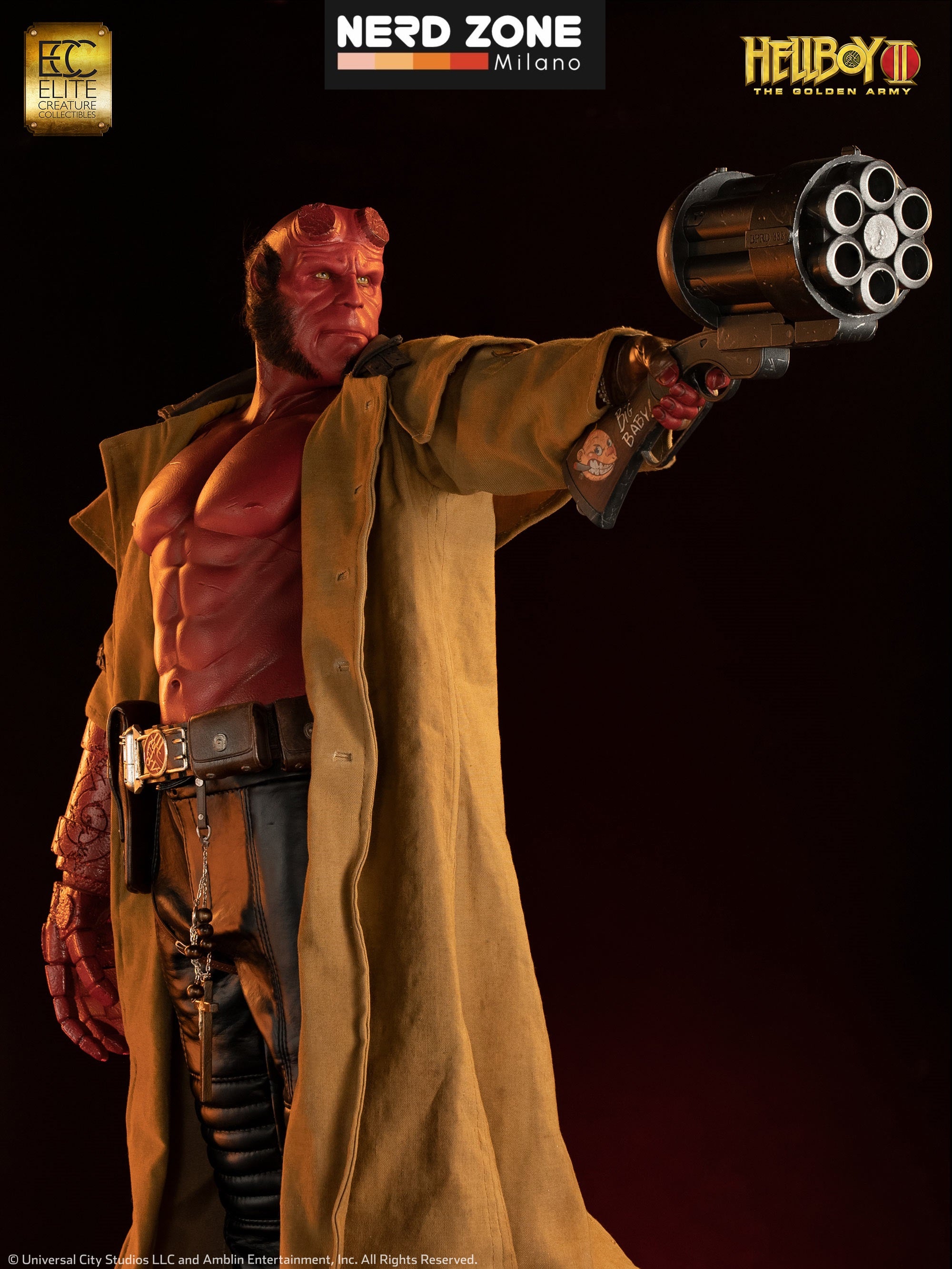 ELITE CREATURE COLLECTIBLES - HELLBOY II: The Golden Army - Hellboy 1 ...