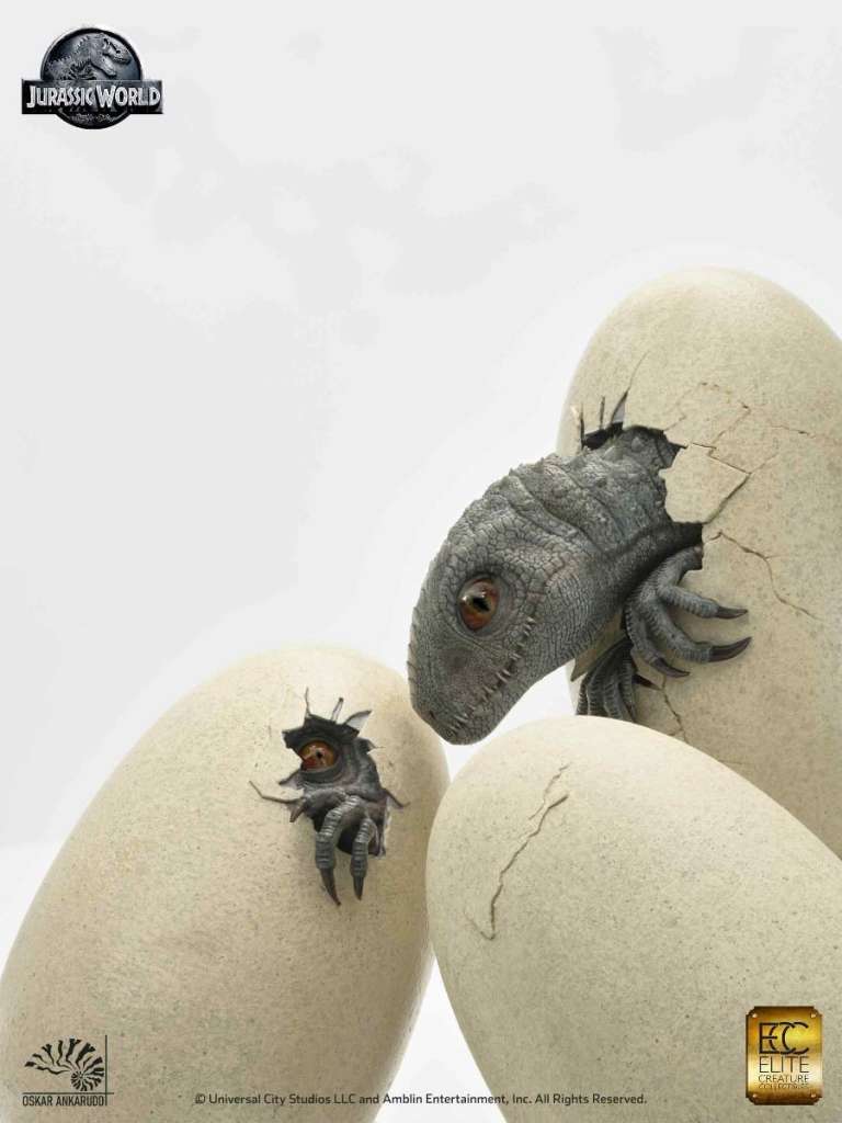 ELITE CREATURE COLLECTIBLES - JURASSIC WORLD - Hatching Indominus Rex – NERD ZONE Milano