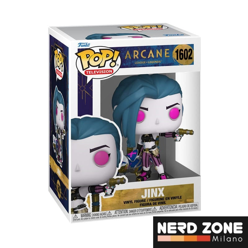 FUNKO - Arcane League of Legends POP! Vinyl Figure Jinx 9 cm – NERD ...