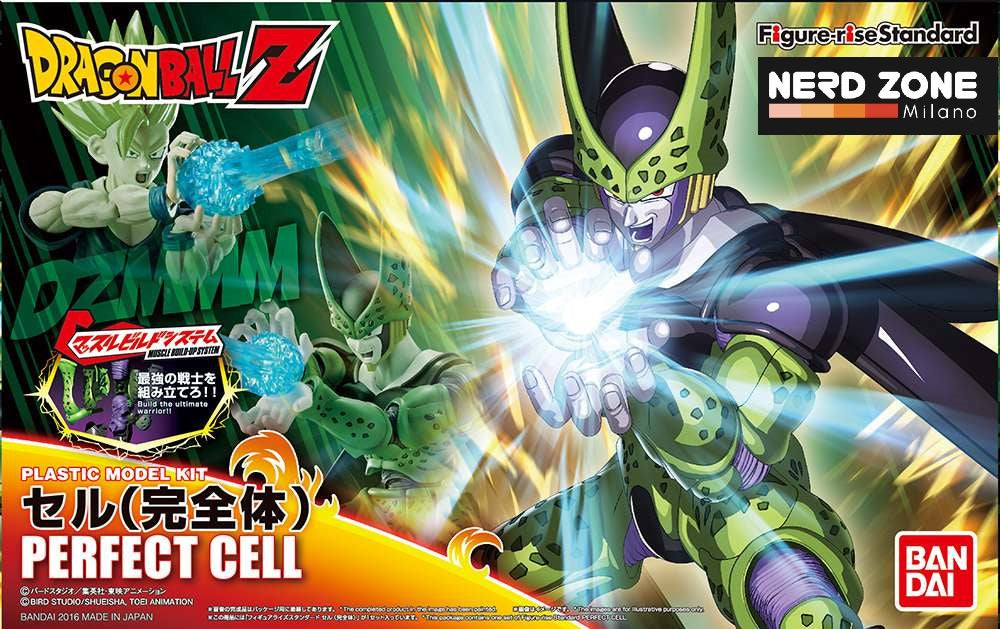 BANDAI GUNPLA - Figure Rise Perfect Cell Stnd – NERD ZONE Milano