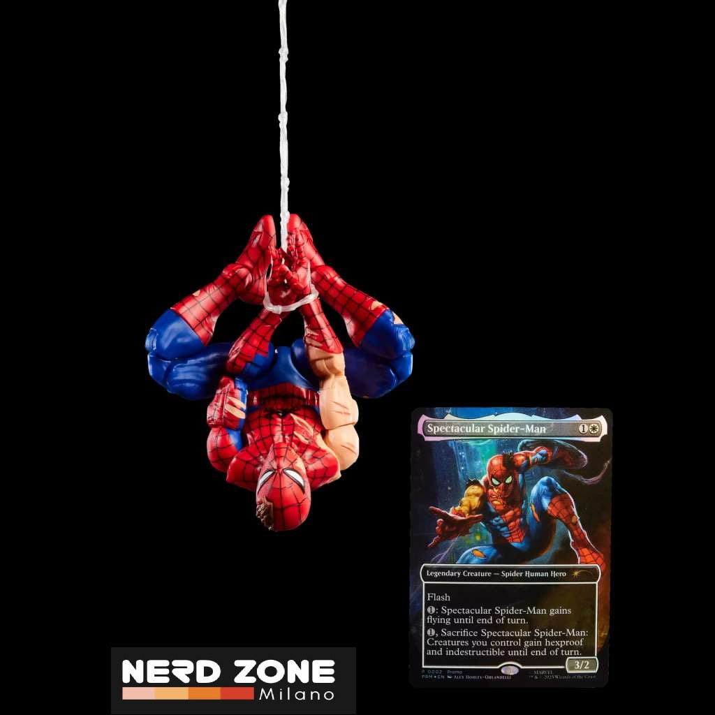 HASBRO - Marvel Legends Magic The Gathering Battle-Damaged Spider-Man ...