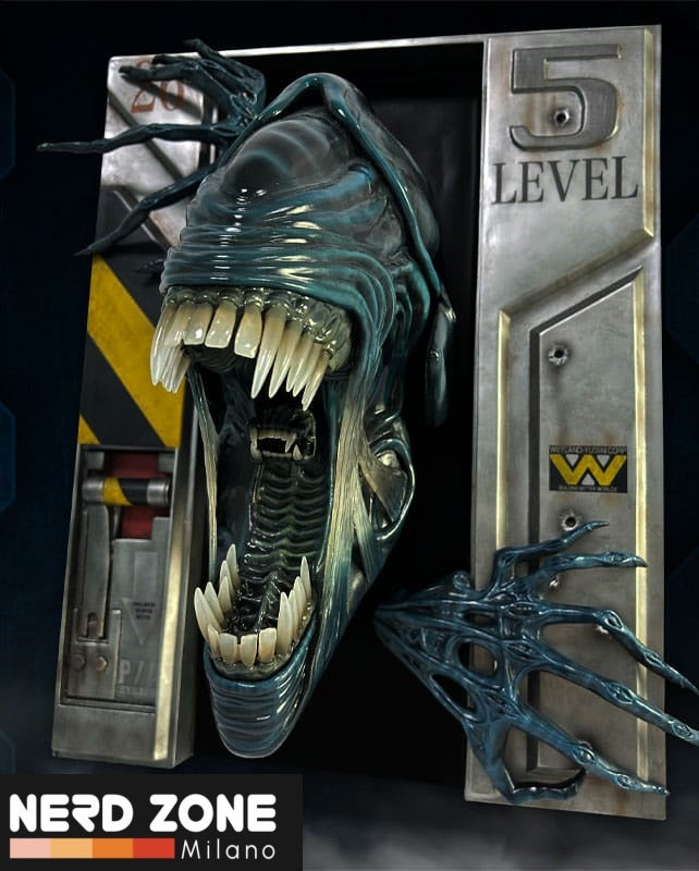 HOLLYWOOD COLLECTIBLES - Aliens Wall Sculpture 1/2 Alien Queen 51 x 41 ...
