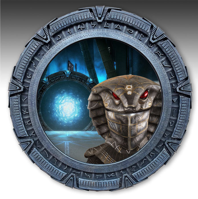 HOLLYWOOD COLLECTIBLES GROUP - STARGATE - Stargate Wall Mirror Prop Re ...