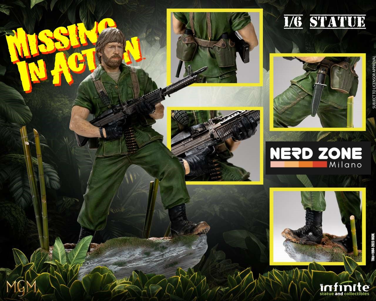 INFINITE STATUES - MISSING IN ACTION 1/6 STATUE – NERD ZONE Milano