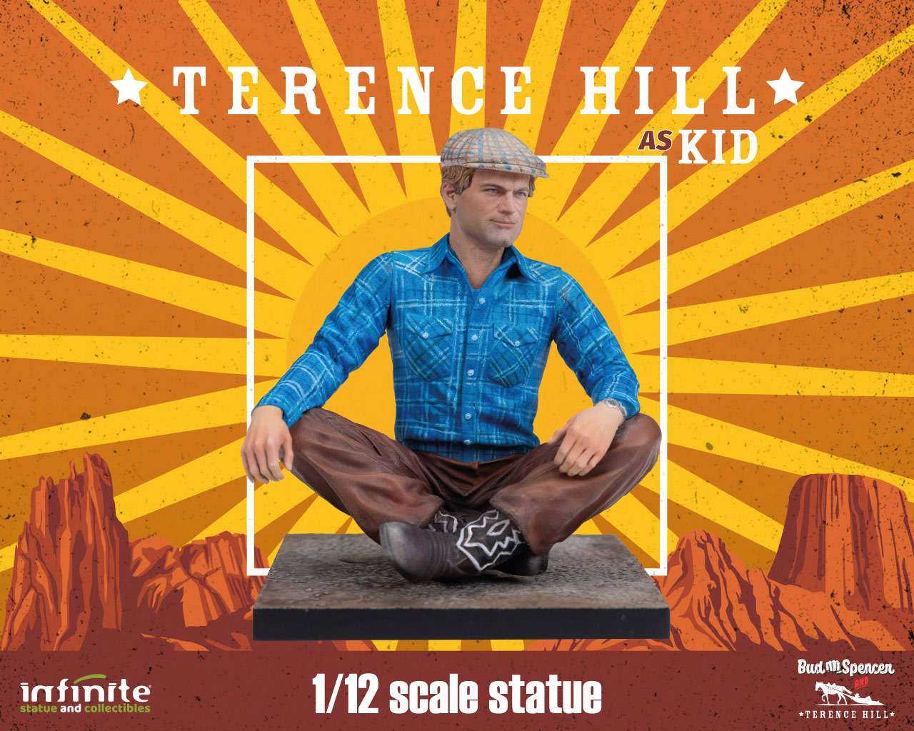 INFINITE STATUES - Terence Hill as Kid 1/12 Statue – NERD ZONE Milano