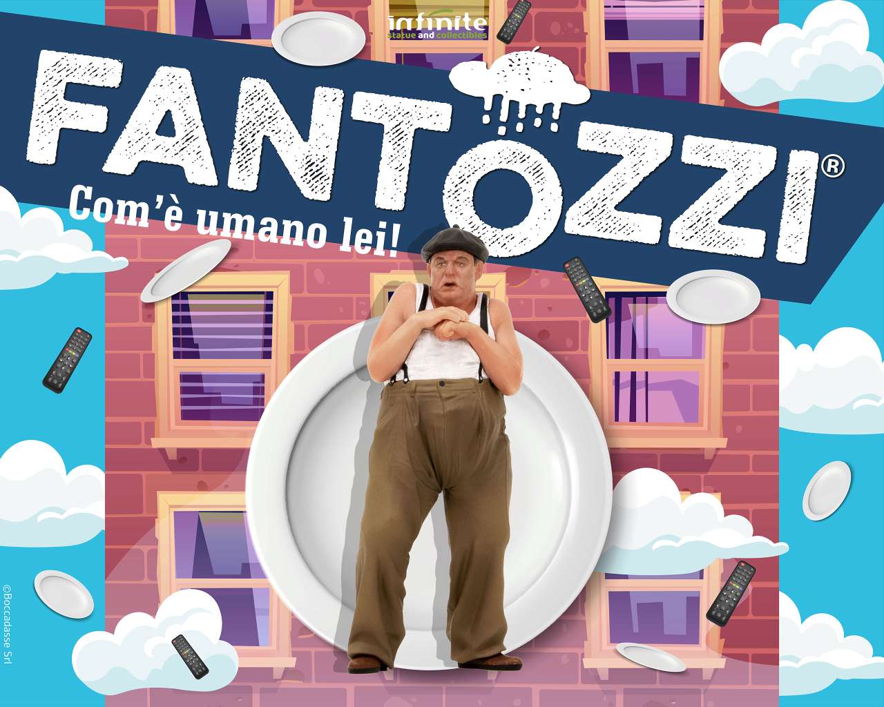 INFINITE STATUE – Fantozzi – Fantozzi "Come e’ umano lei!" Pvc Mini Fi ...