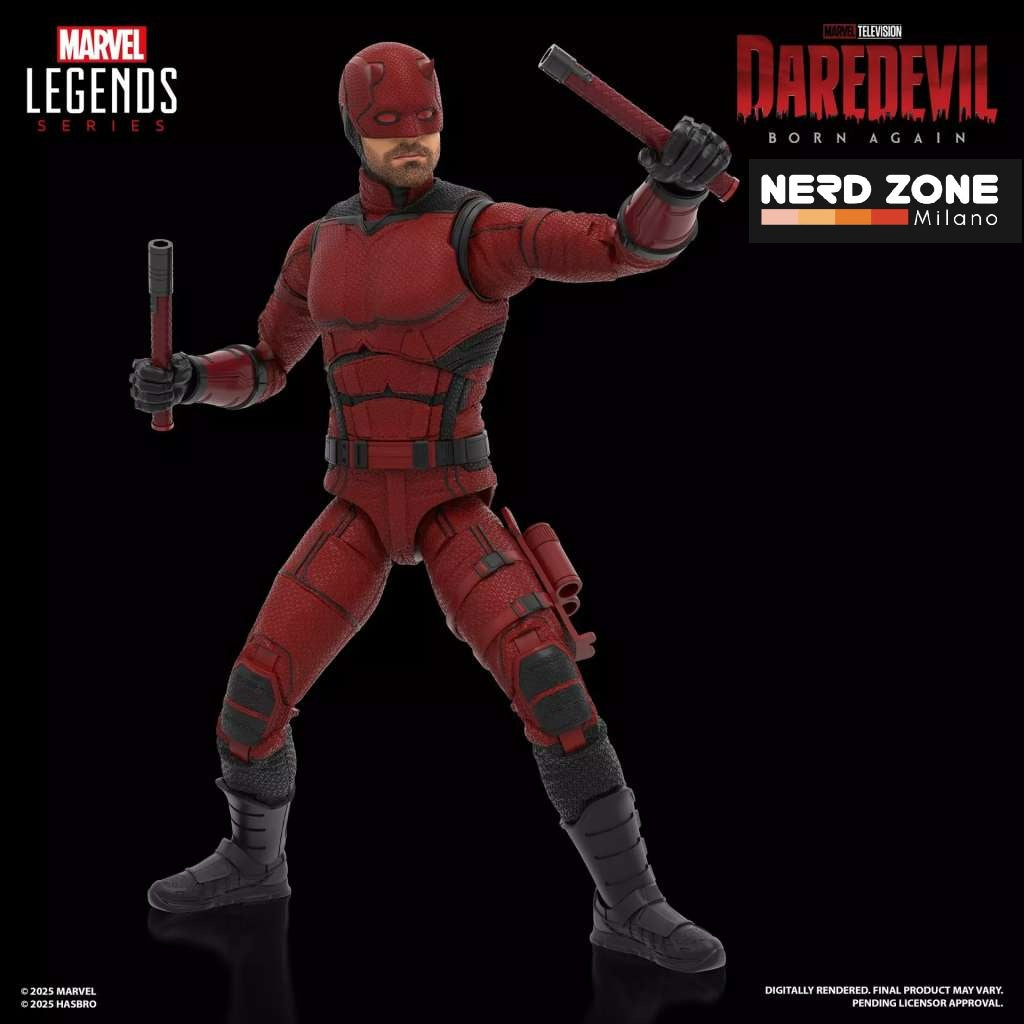 HASBRO - MARVEL LEGENDS - Daredevil Born Again Daredevil Action Figure ...