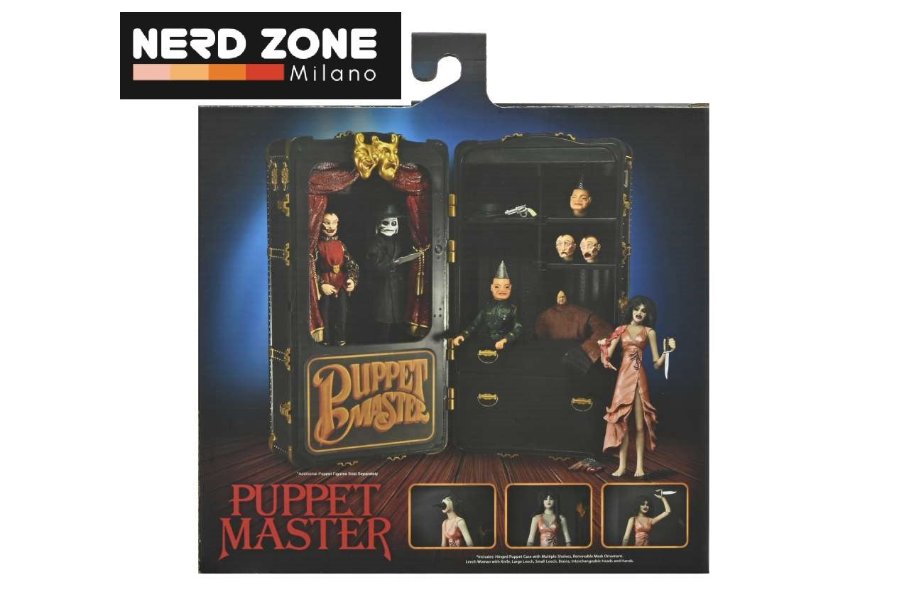NECA - Puppet Master Leech Woman and Toulon Puppet Case 2 Pack – NERD ...