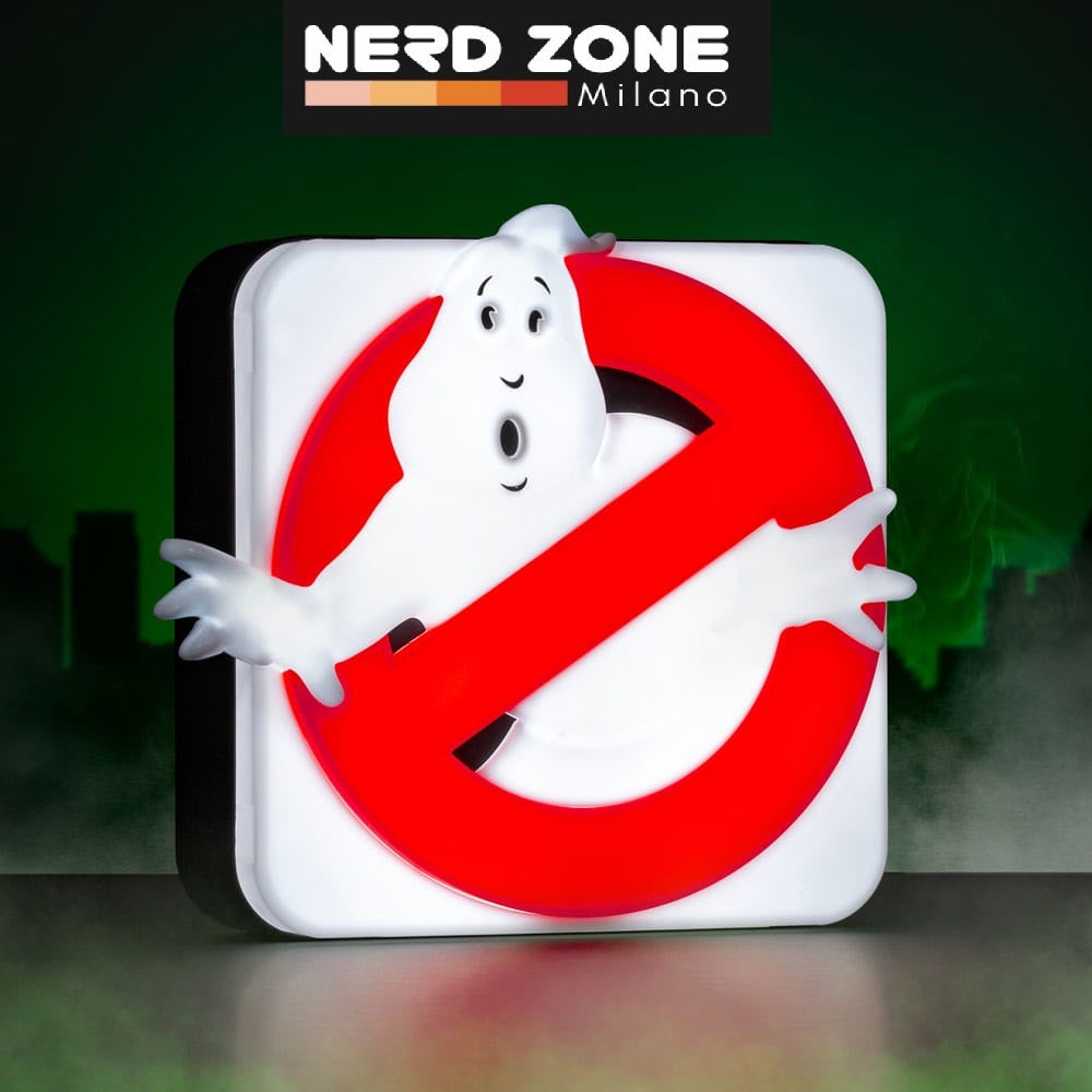 NUMSKULL - Ghostbusters 3D Light Logo – NERD ZONE Milano