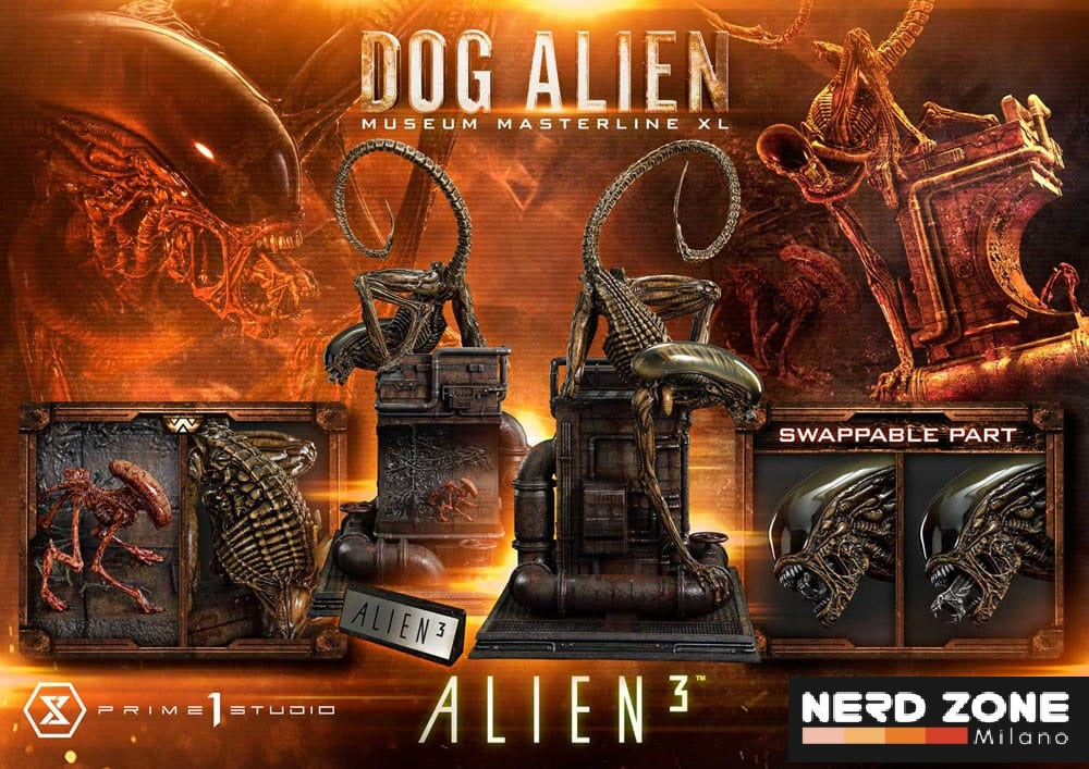 PRIME 1 STUDIO - Alien 3 Museum Masterline Series Statue 1/3 Dog Alien ...