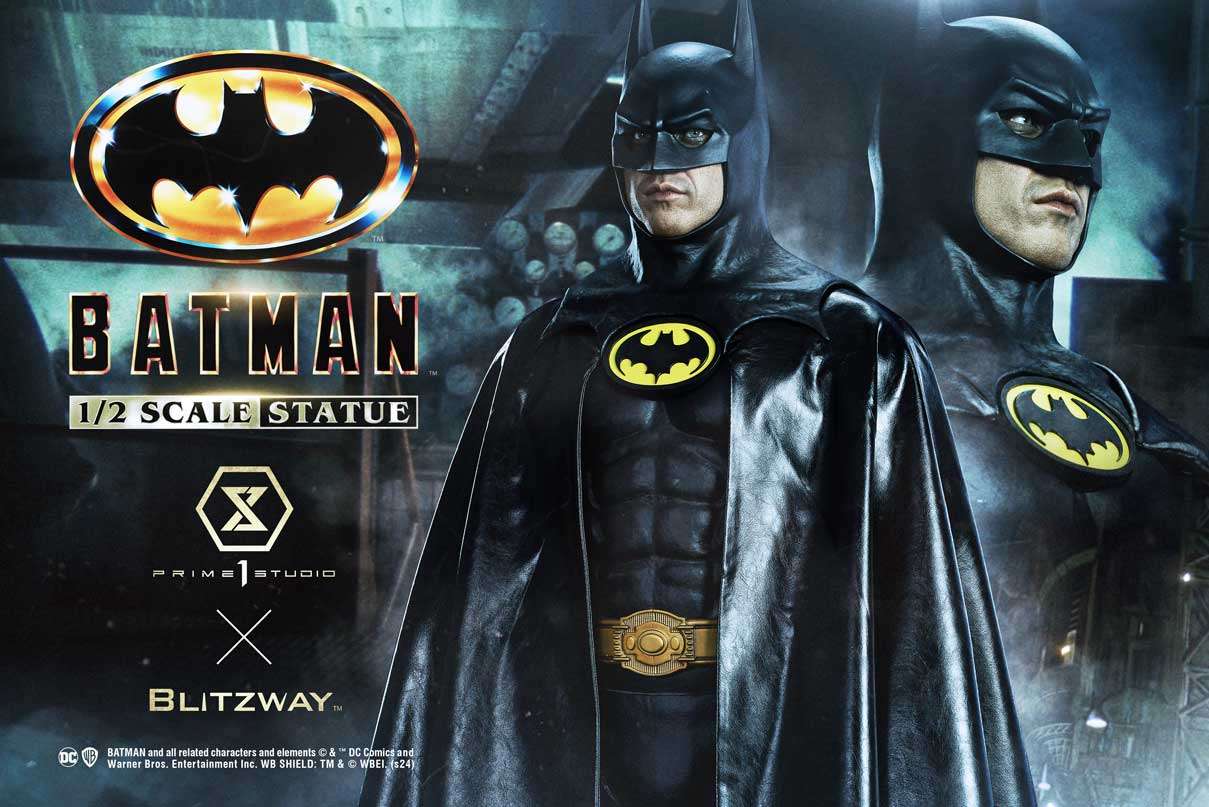 PRIME 1 STUDIO - Batman 1989 Hd Museum Masterline Batman Statue 1:2 ...