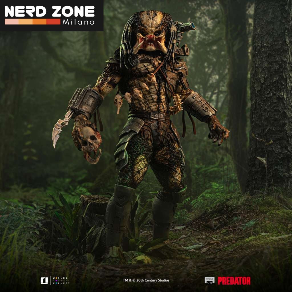 IRON STUDIOS - Predator Jungle Hunter 1/10 Statue – NERD ZONE Milano