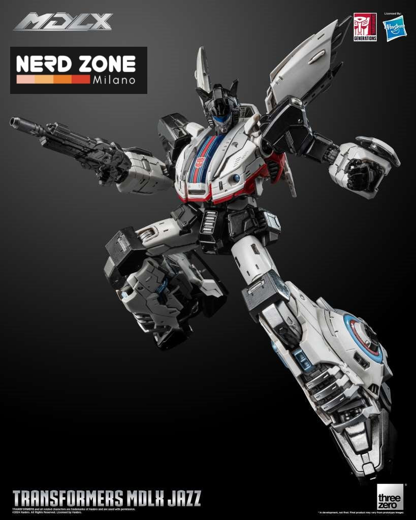 THREEZERO - Transformers Mdlx Jazz Action Figure – NERD ZONE Milano