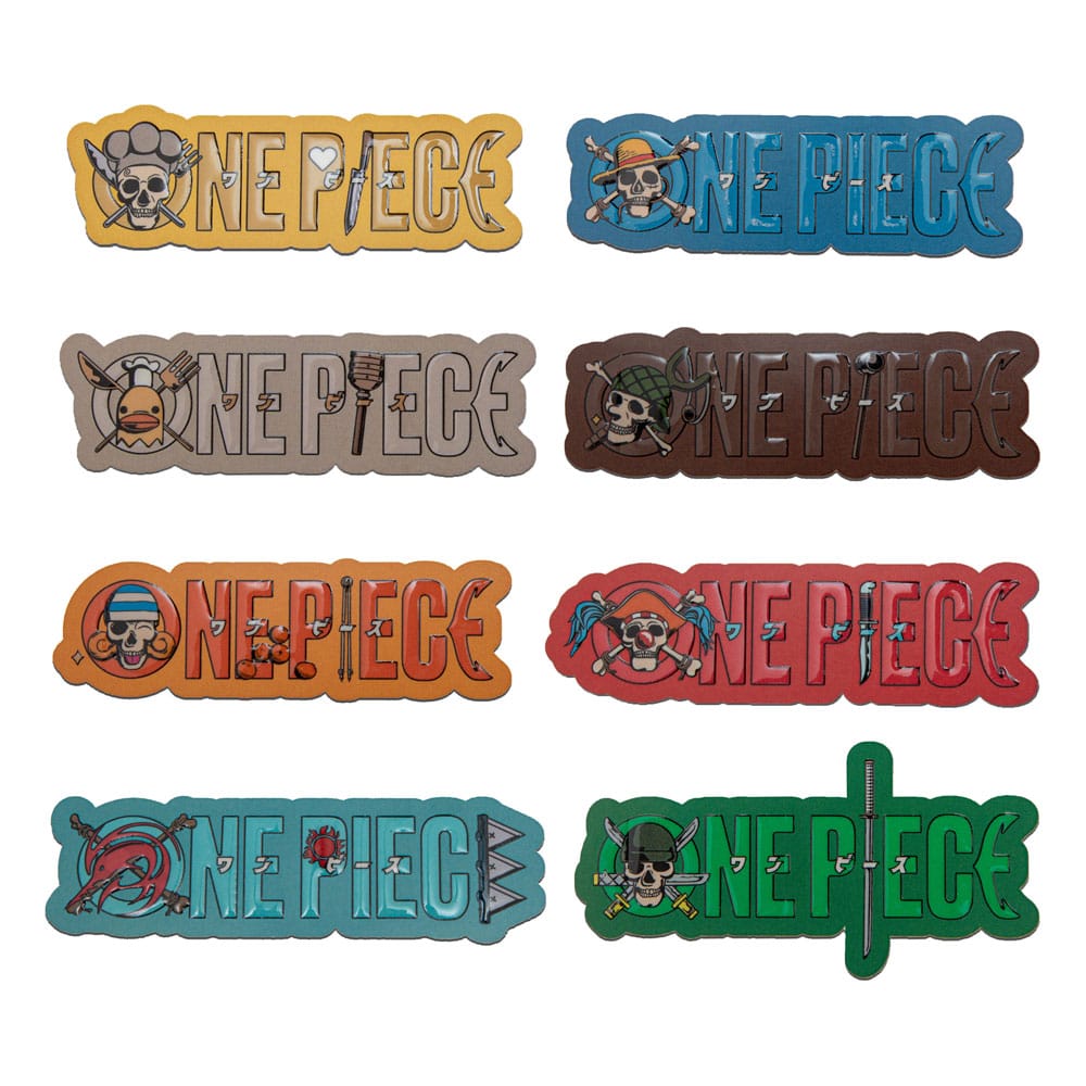 One Piece Fridge Magnet 8-Pack Title Sequence – NERD ZONE Milano
