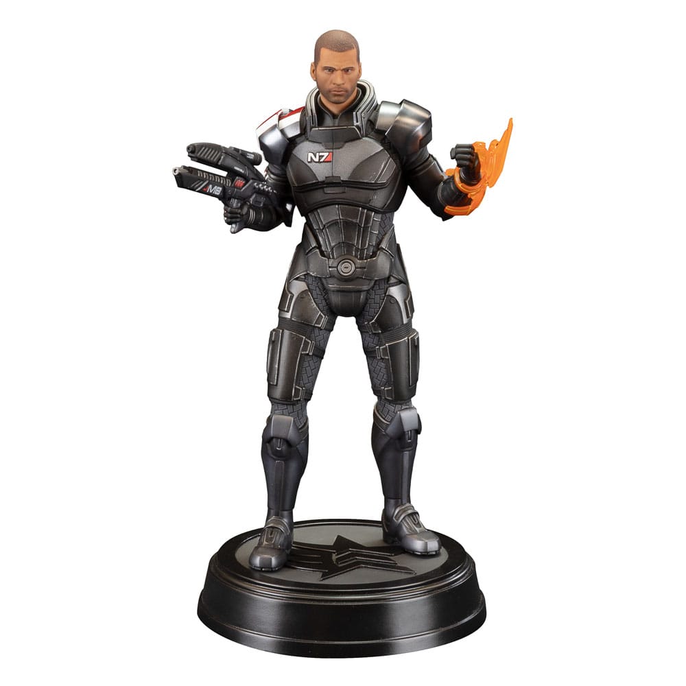 PRE ORDINE - Mass Effect PVC Statue Commander John Shepard 23 cm – NERD ...
