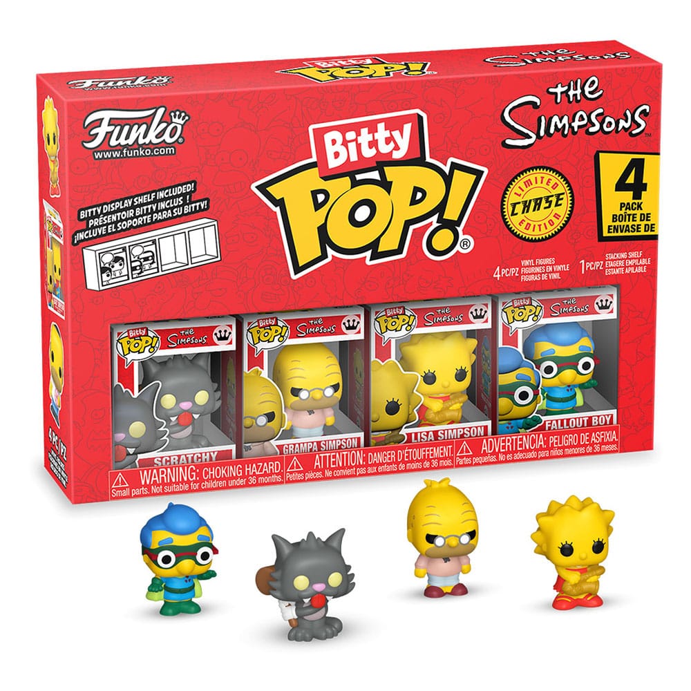 PRE ORDINE - The Simpsons Bitty POP! Vinyl Figure 4-Pack Series 4 2 cm ...
