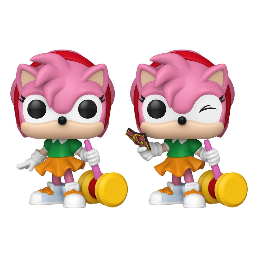 PRE ORDINE - Sonic - The Hedgehog POP! Games Vinyl Figures Amy Rose wi ...