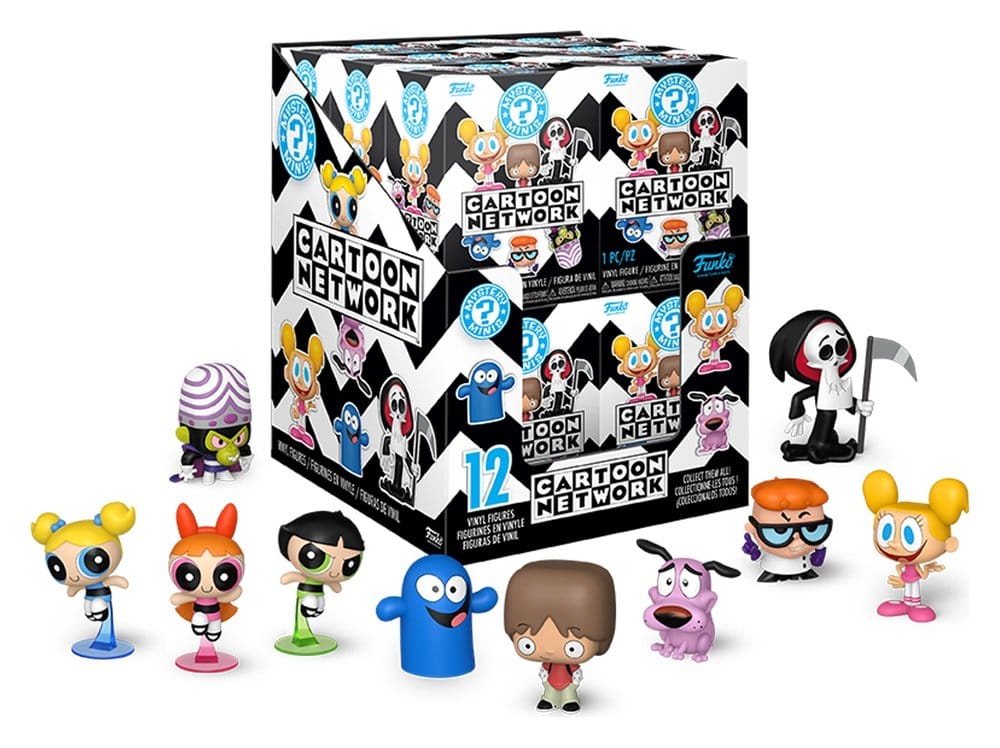 Cartoon Network Mystery Mini Figures 5 cm Blind Box Display (12) – NERD ...