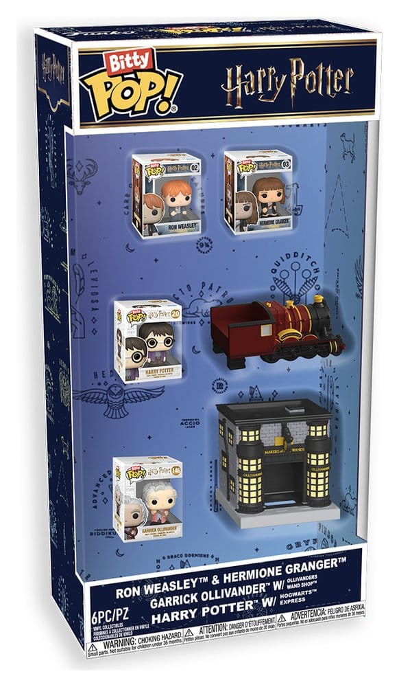 Harry Potter Bitty POP! Mini Figure 6-Pack – NERD ZONE Milano