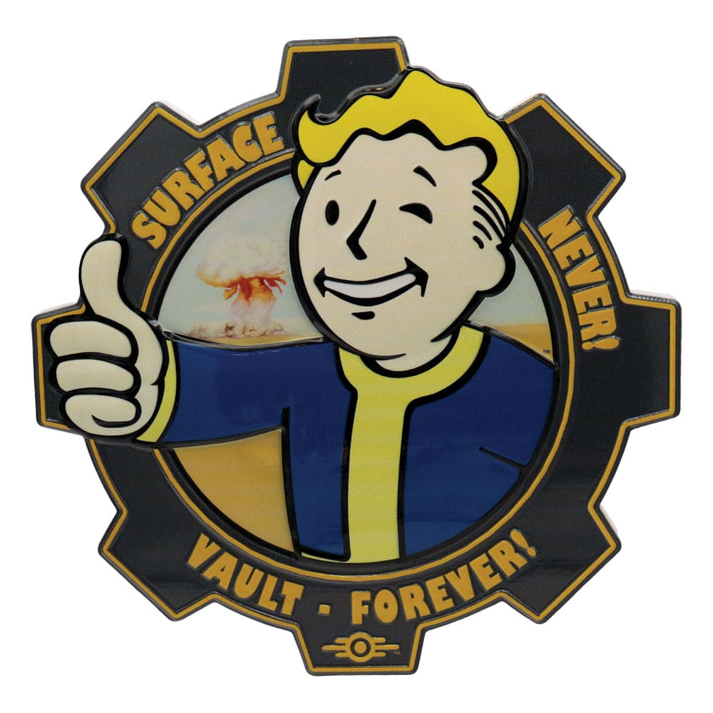Fallout Resin Plaque Vault Boy – NERD ZONE Milano