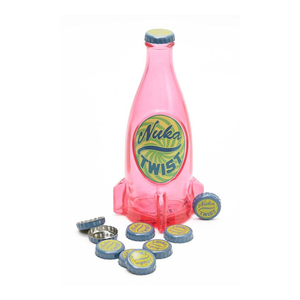 Fallout Bottle Series Replica Glass Bottle & Cap Nuka Twist – NERD ZONE ...