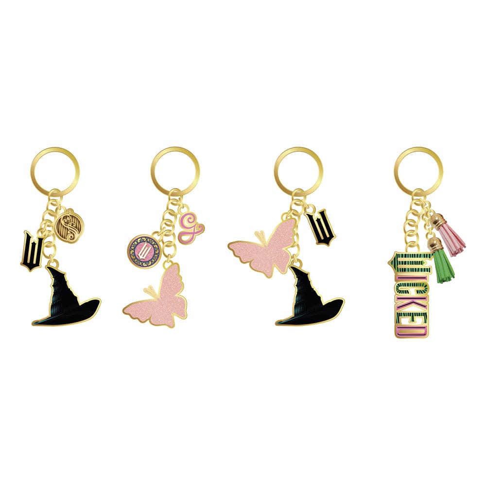 Wicked Metal Keychain 5 cm Assortment (12) – NERD ZONE Milano