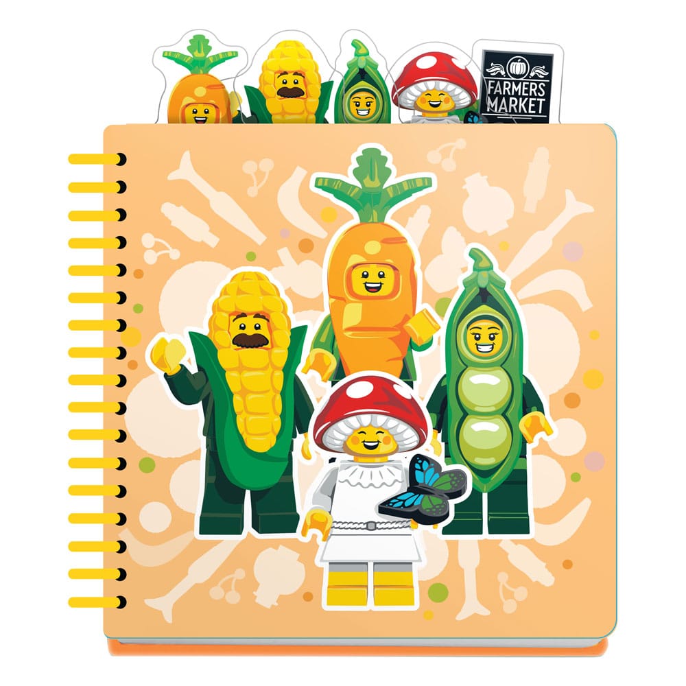 LEGO Minifigures Tab-Notebook Farmers market – NERD ZONE Milano