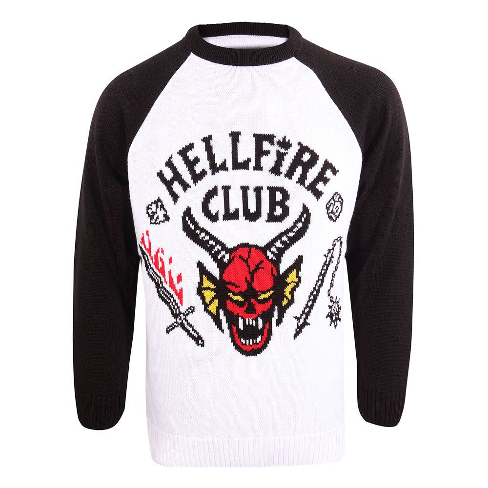 Stranger Things Sweatshirt Christmas Jumper Hellfire Club Size XXL ...