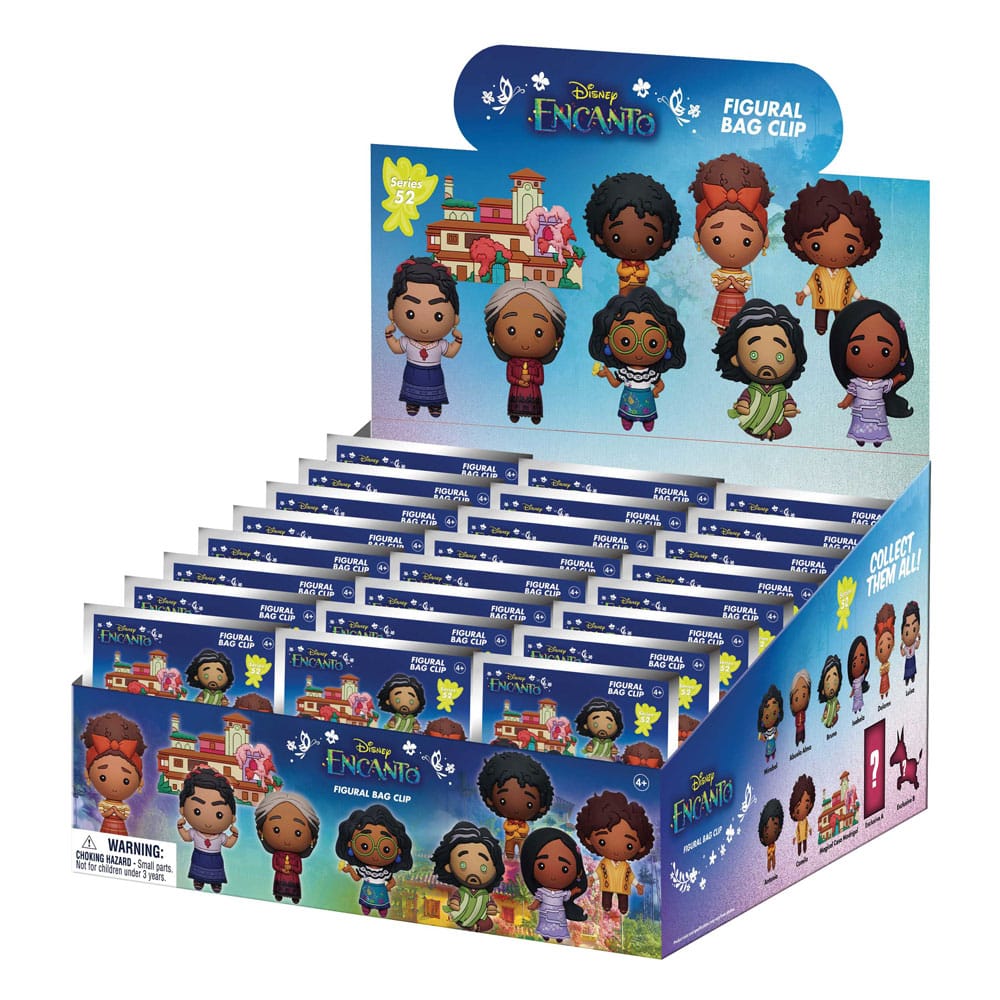 PRE ORDINE - Encanto 3D Foam Bag Clips Series 52 Display (24) – NERD ...