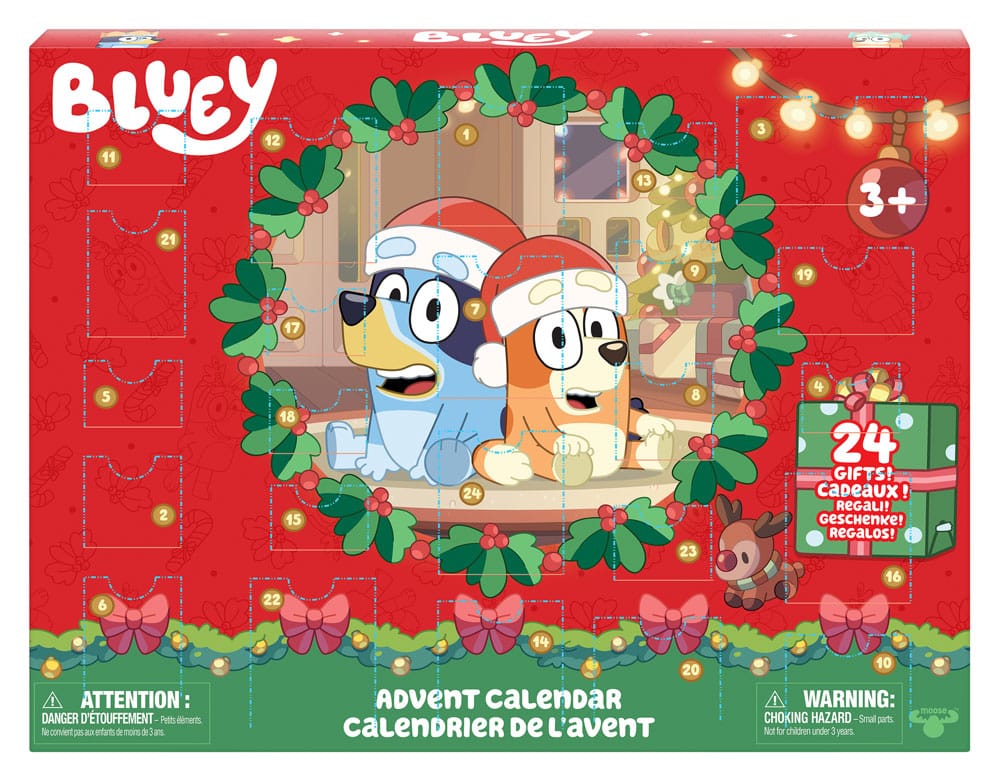 Bluey Advent Calendar Mini Figures – NERD ZONE Milano