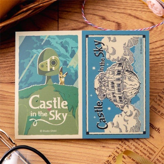 PRE ORDINE - Castle in the Sky Sticker Robot & Castle Laputa Retro ...