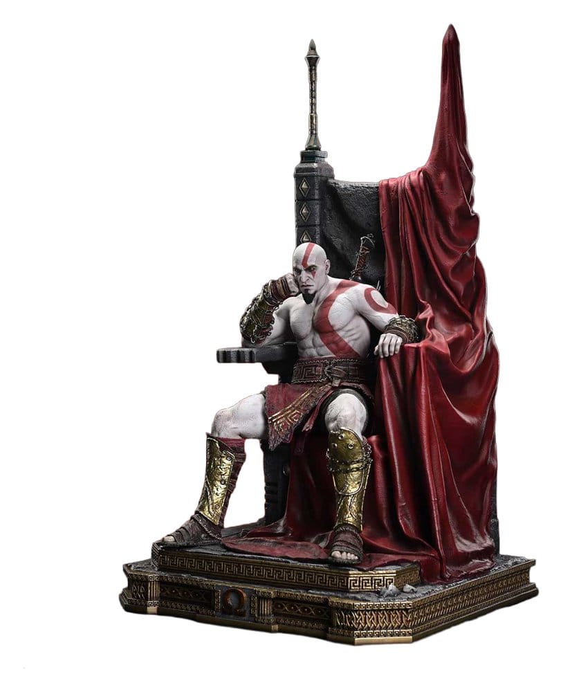 PRE ORDINE - Throne Legacy God of War Series Statue 1/3 Ragnarok Young ...