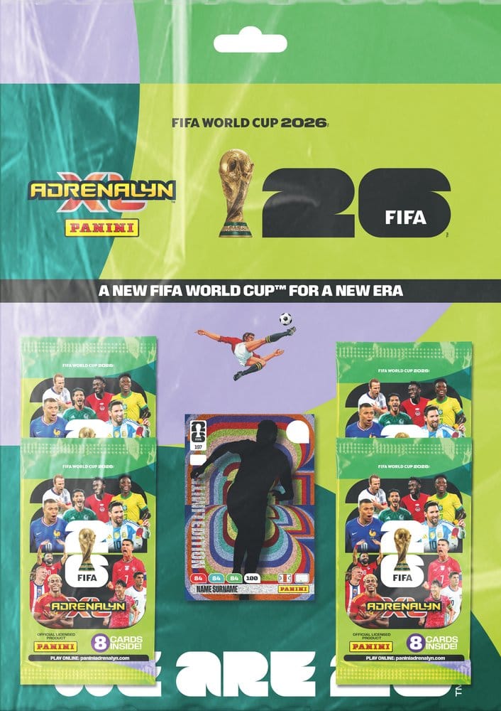 PRE ORDINE - Panini FIFA World Cup 2026 Adrenalyn XL Trading Cards Mul ...