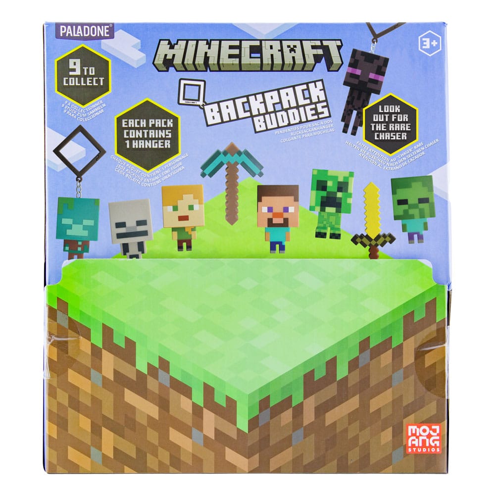Minecraft Backpack Buddies Mystery Bags Series 4 Display (24) – NERD ...
