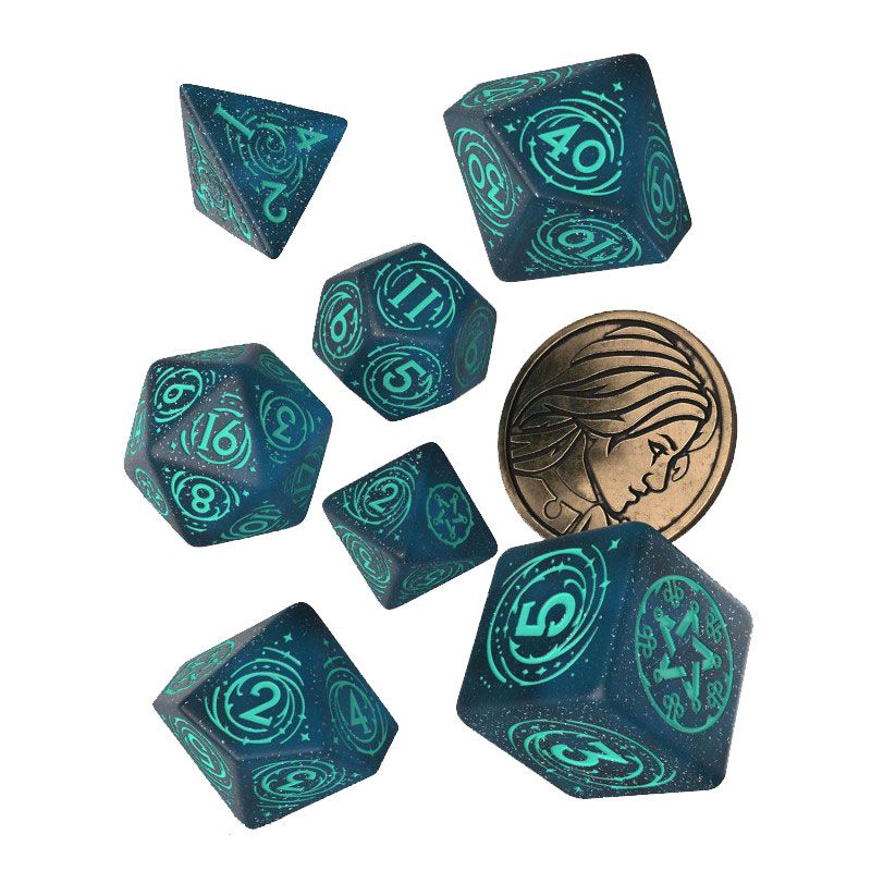 The Witcher Dice Set Yennefer Sorceress Supreme (7) – NERD ZONE Milano