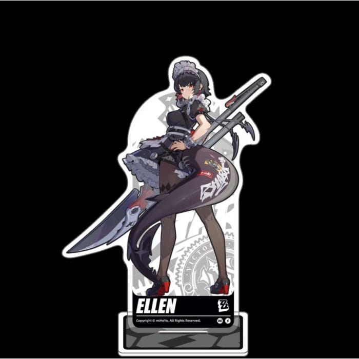 Zenless Zone Zero Character Illustration Series Acrylic Stand Ellen 17 ...
