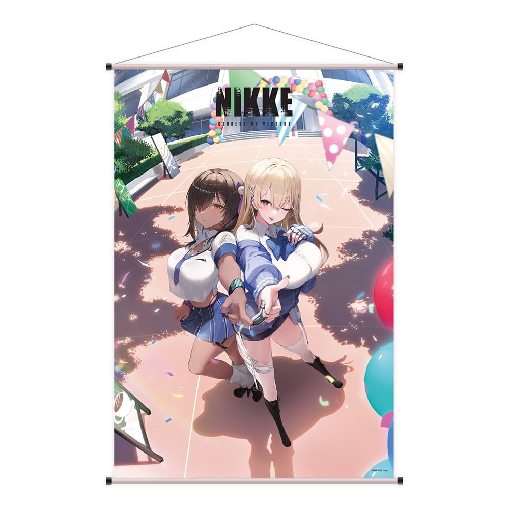 Goddess of Victory: Nikke Wallscroll Naga & Tia 60 x 90 cm – NERD ZONE ...
